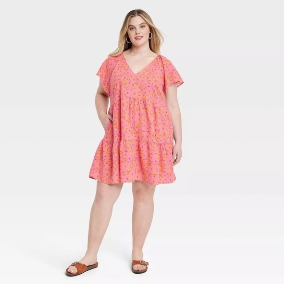 Universal Thread | Dresses | Universal Thread Womens Flutter Short ...